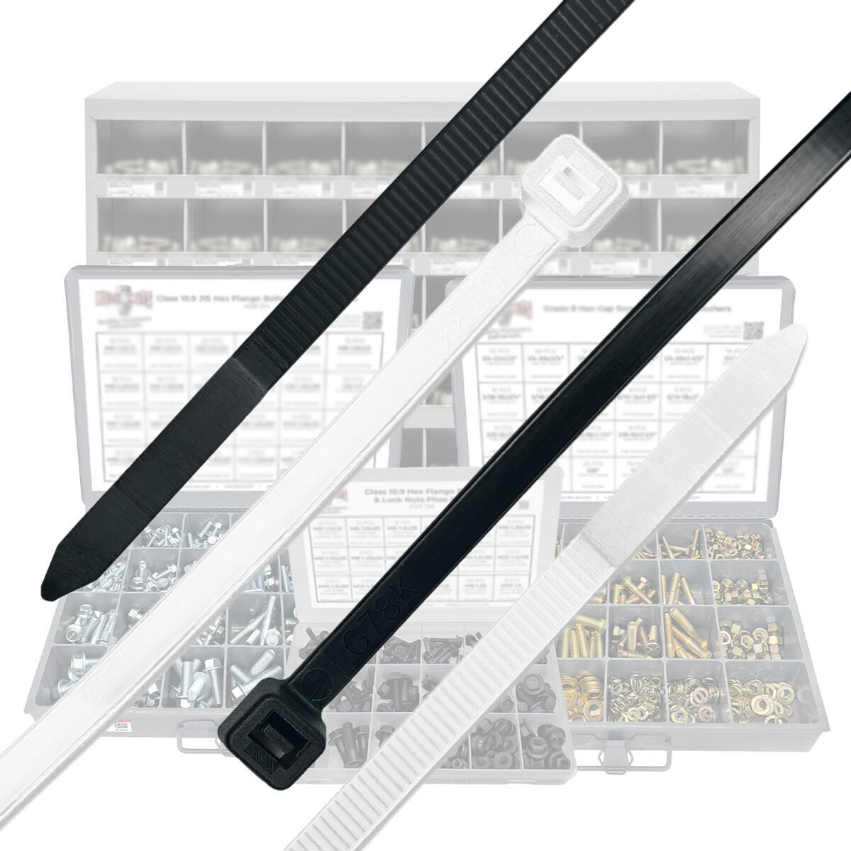 Bagged Cable Ties — flangebolts.com