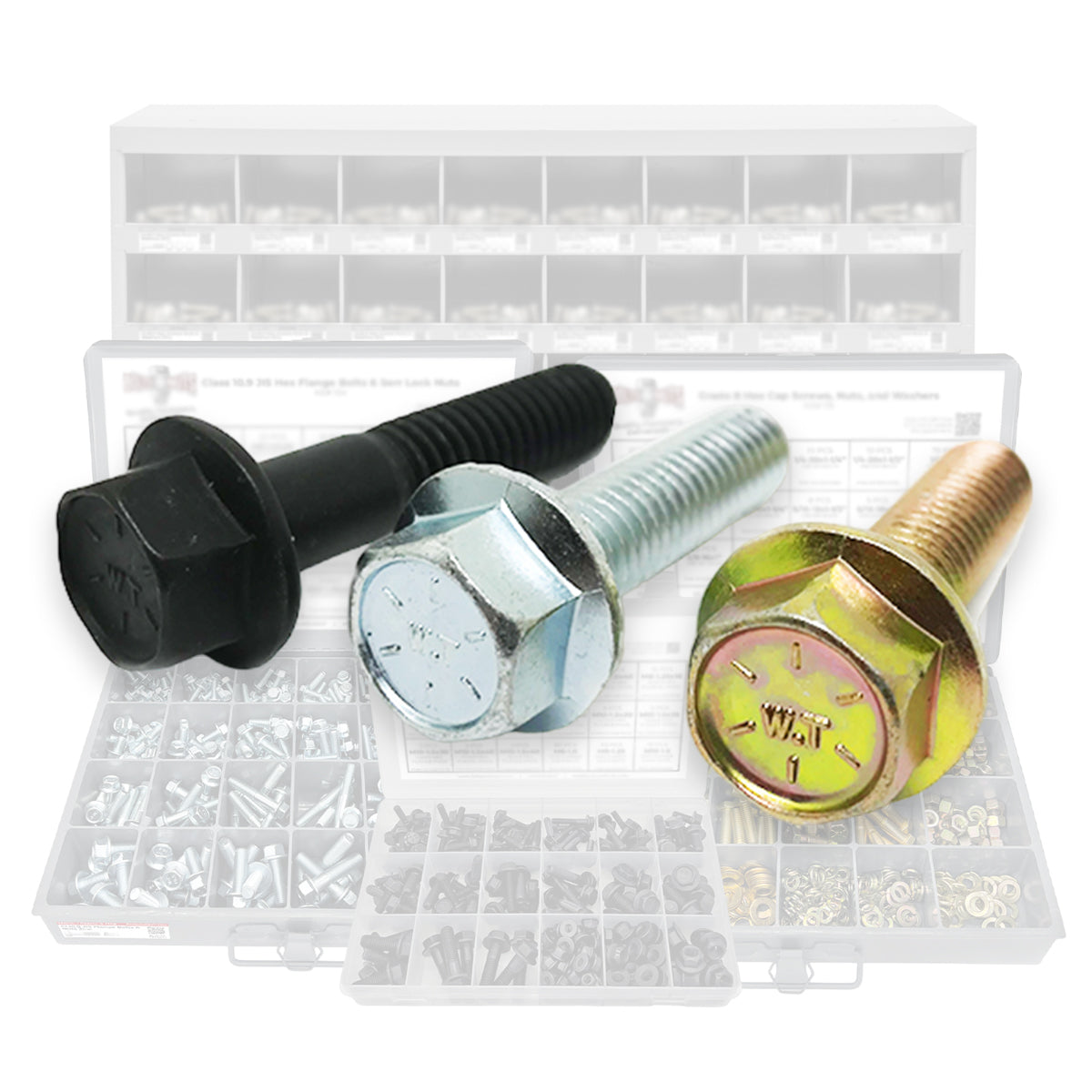 Bin Assortment Flange Bolts — flangebolts.com