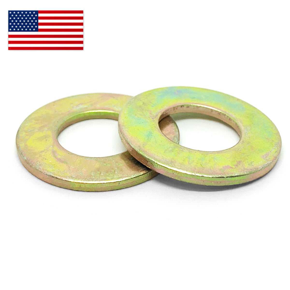 Grade 8 USA SAE Flat Washers — flangebolts.com