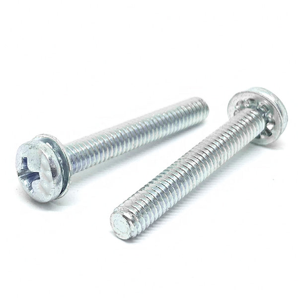 Grade 2 Phillips Pan Internal Sems Machine Screws — flangebolts.com