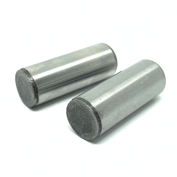 7/8"x6" Dowel Pins Thru Hardened Alloy, Plain — flangebolts.com