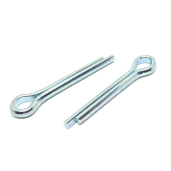3/8x4" Steel Extended Prong Cotter Pin Zinc — flangebolts.com