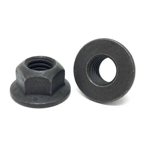 M10-1.5 Class 10 Hex Flange Prevailing Torque Top Lock Nuts Phos & Oil ...